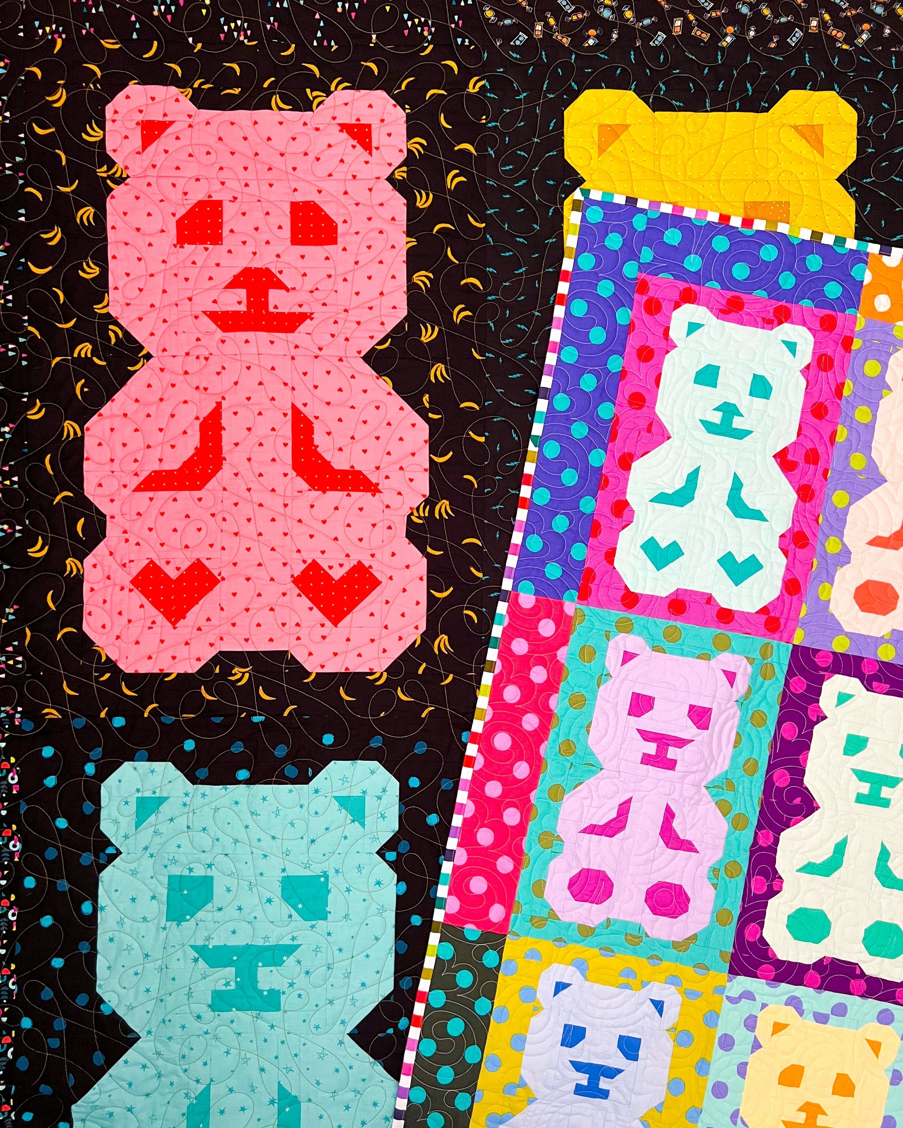 New... The Beary Bunch and Lil’ Beary Bunch Quilt Patterns – Kelly Renay