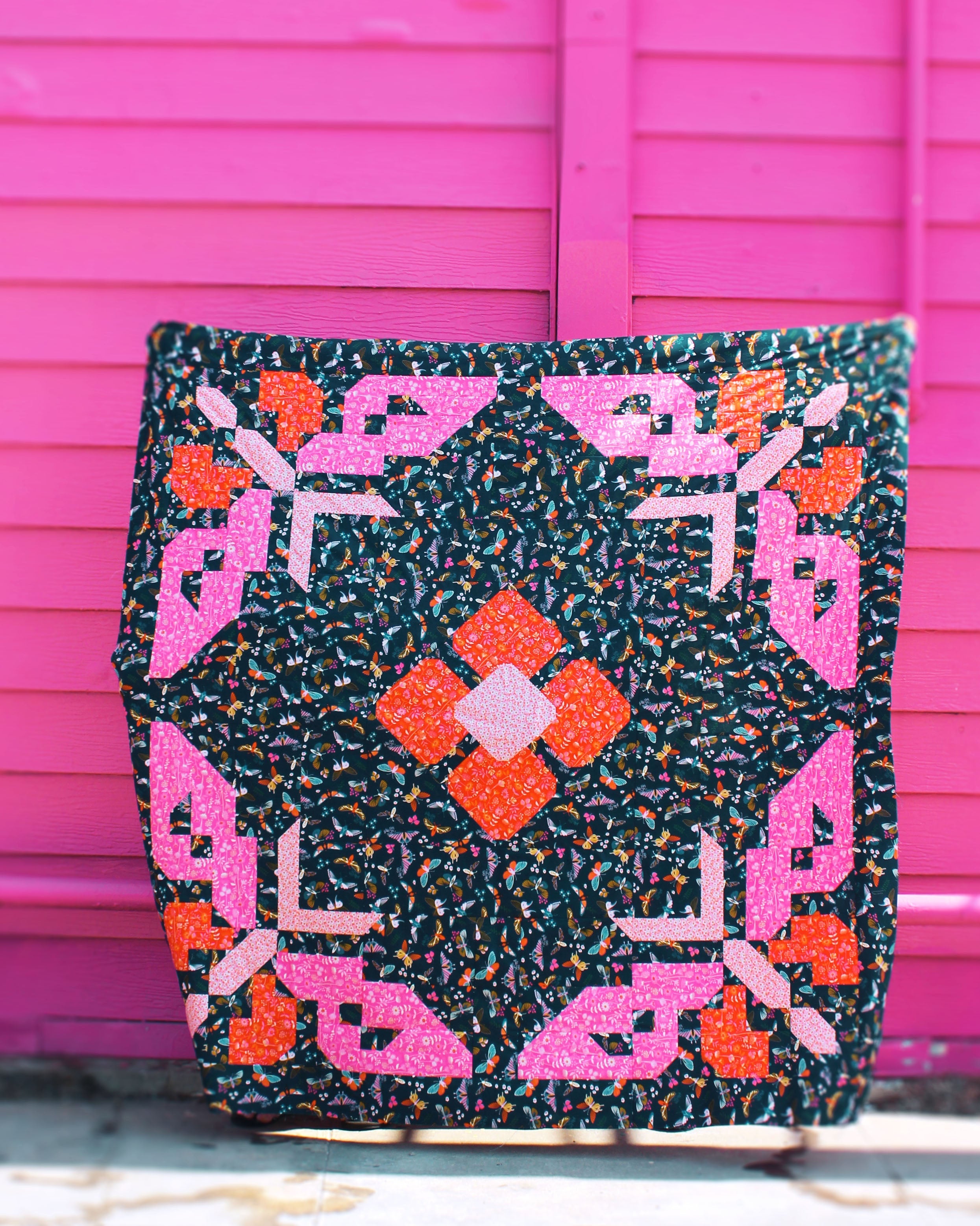 Flitter Flutter Quilt… the cover quilt – Kelly Renay