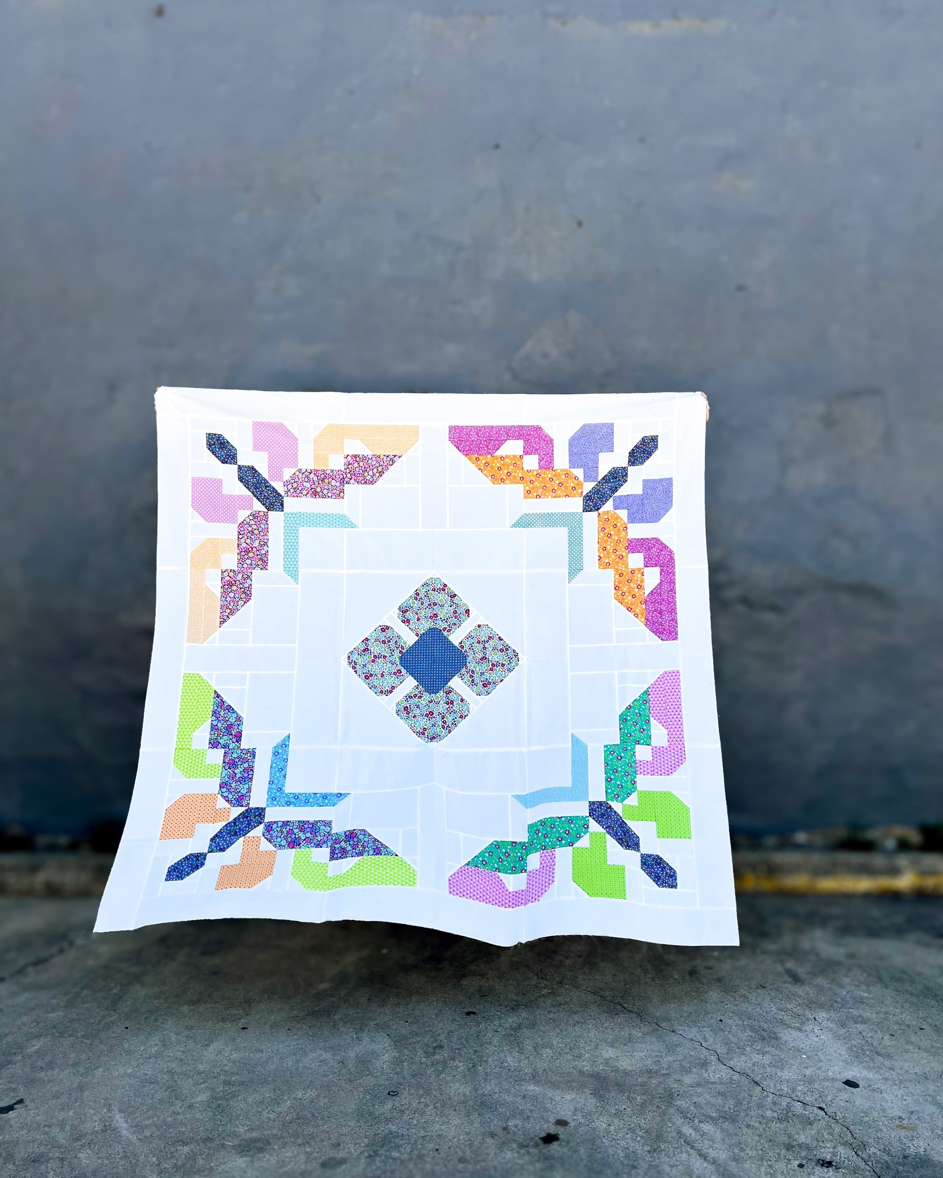 Flitter Flutter Quilt... featuring Vibrance – Kelly Renay