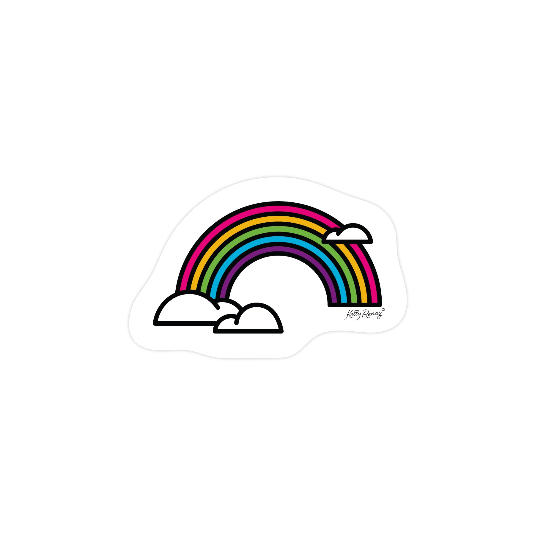 Rainbow Sticker – Kelly Renay